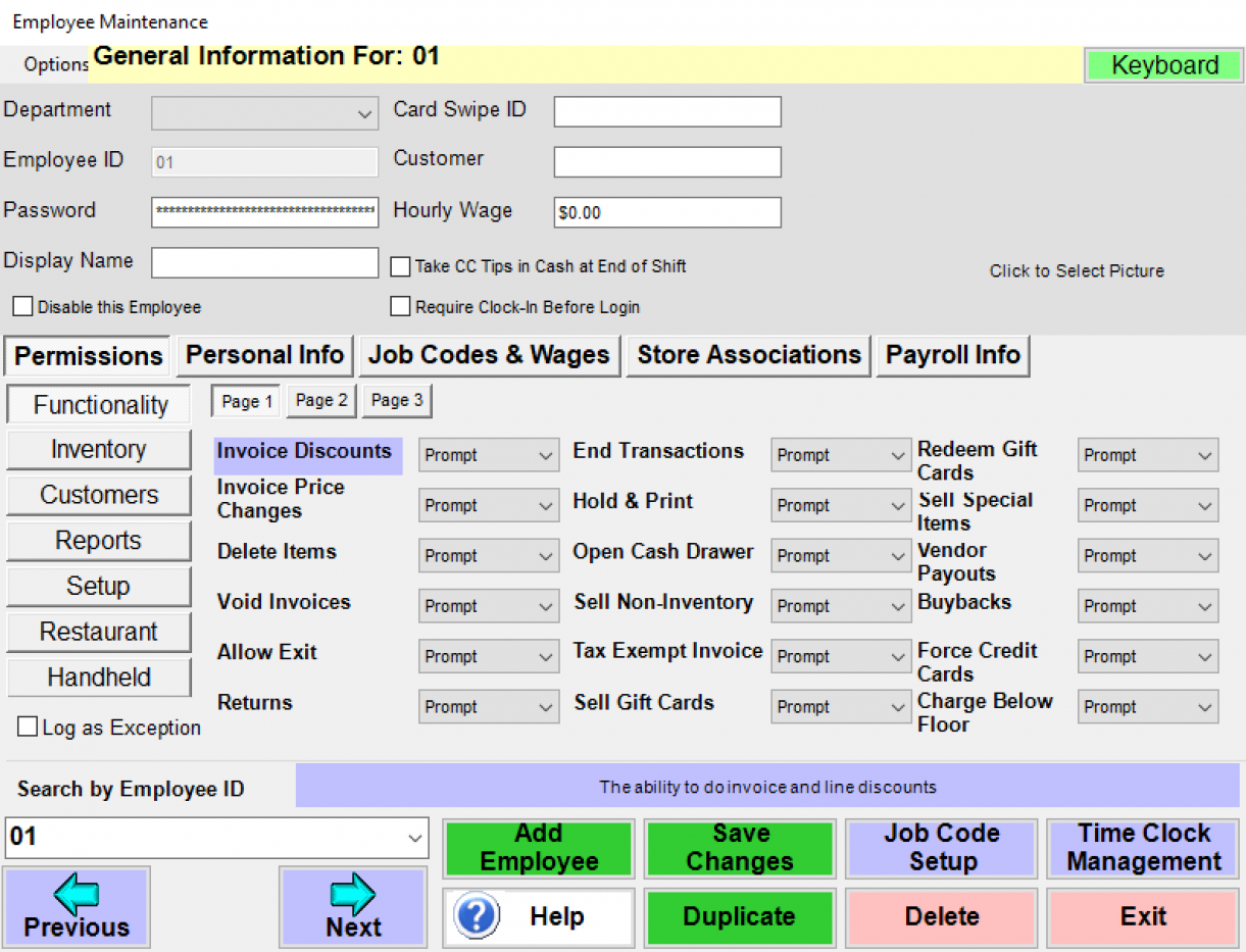 Software Point of Sale | Cash Register Express | POS Retail | CRE